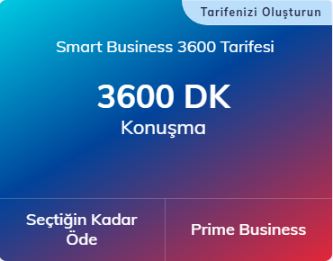 Smart Business 3600 Tarifesi | Türk Telekom